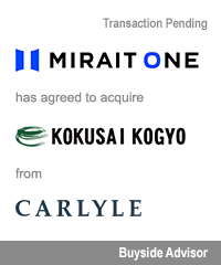 MIRAIT ONE Corp. - Kokusai Kogyo Co., Ltd. - The Carlyle Group | Transaction Details